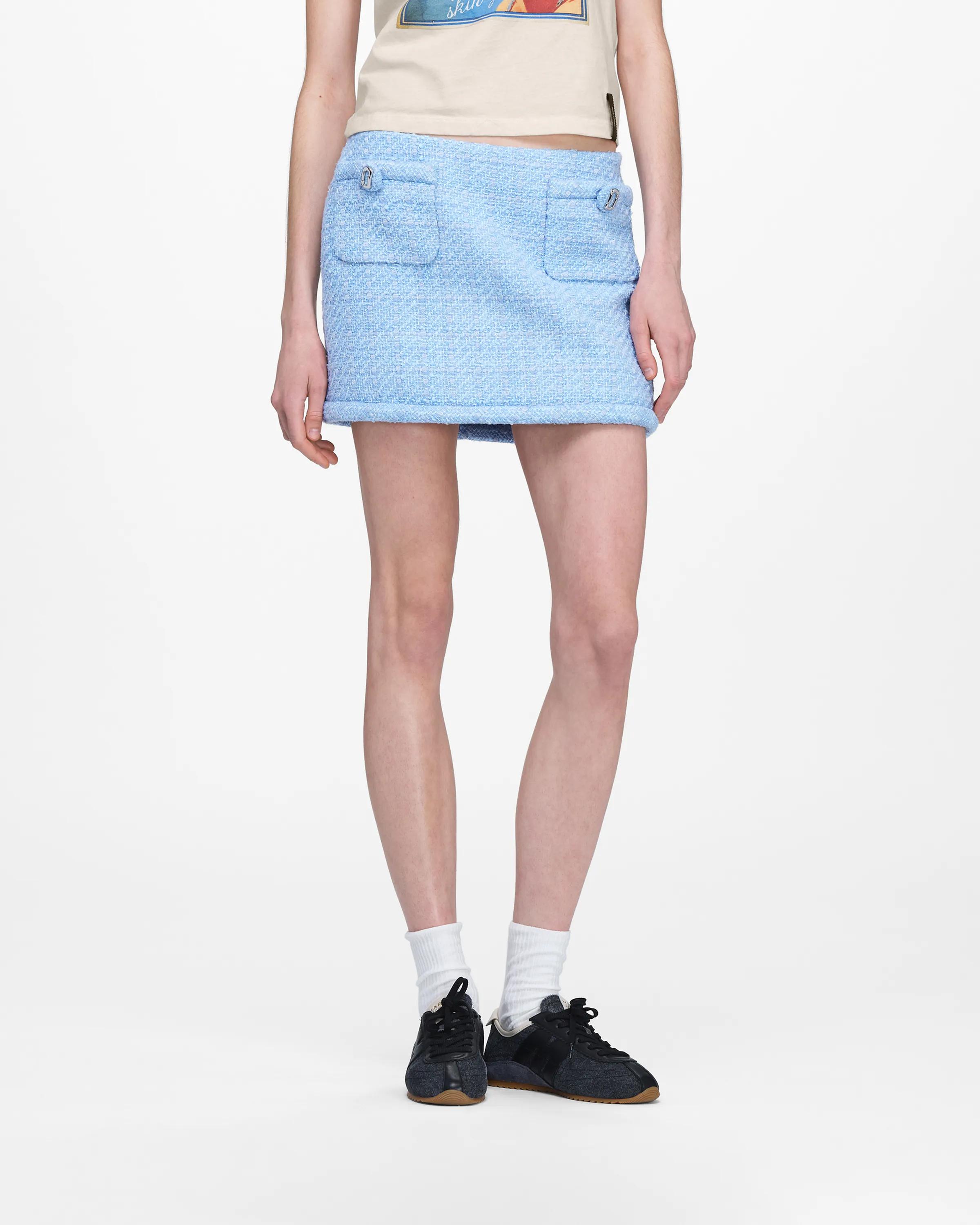 MARC JACOBS Marc Jacobs Pop J Marc Tweed Mini Skirt
